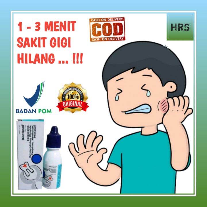 Dentasol Obat Sakit Gigi Berlubang Ampuh Di Apotek Agar Copot Dan Gusi Bengkak Yang Ampuh / Obat ...