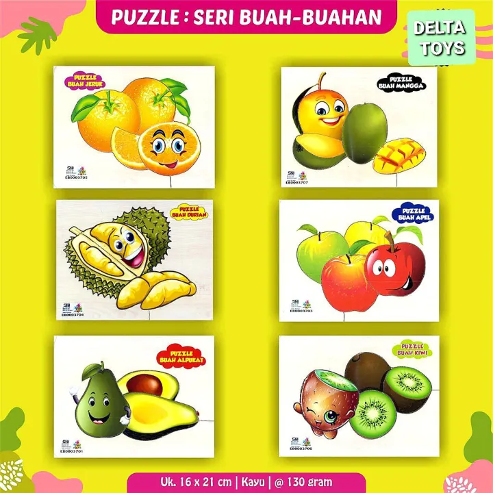 Mainan Edukasi Anak puzzle kayu Aneka buah SNI anak perempuan laki ... Mainan Edukasi Anak puzzle kayu Aneka buah SNI anak perempuan laki ...