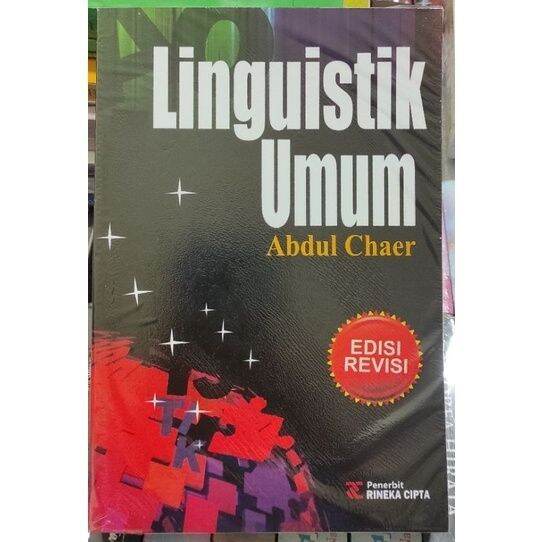 Linguistik umum Abdul chaer | Lazada Indonesia