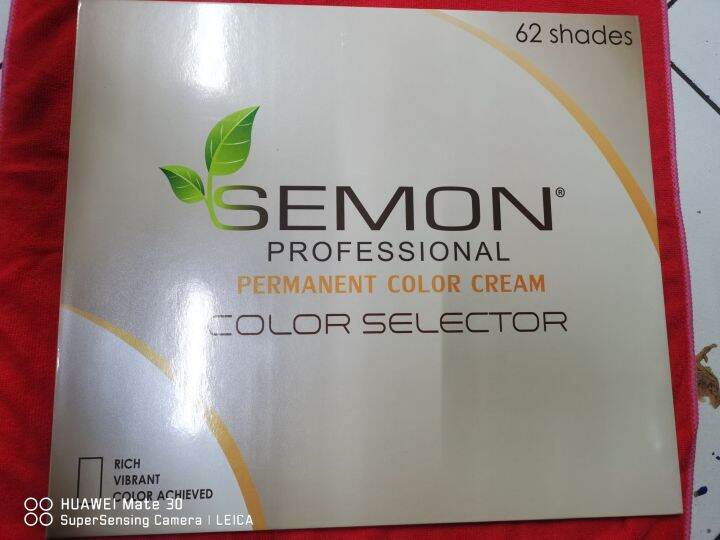 Semon Hair Color Chart (64 shades) | Lazada PH