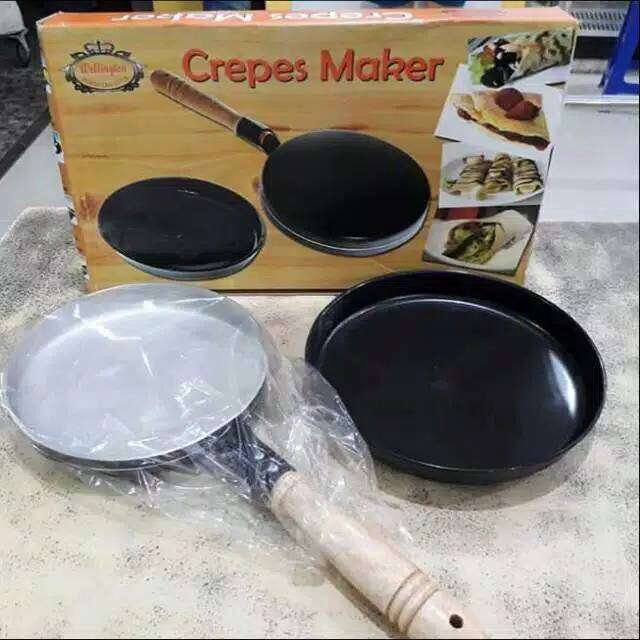 Creper Pan Wajan Kuali Pembuat Crepes Kulit Lumpia Kebab Martabak Tipis ...