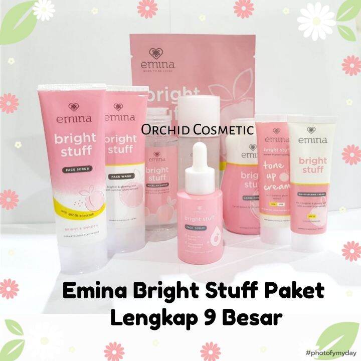 Emina Paket Bright Stuff Lengkap / Paket Emina Murah | Lazada Indonesia