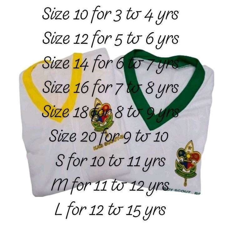 BSP T-SHIRT,scouting for kids to teen | Lazada PH