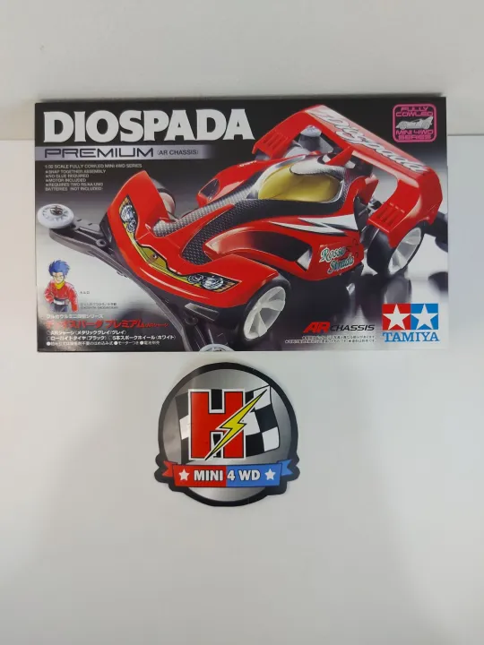 Tamiya mini 4wd Diospada Premium ~19443, AR Chassis. | Lazada Indonesia