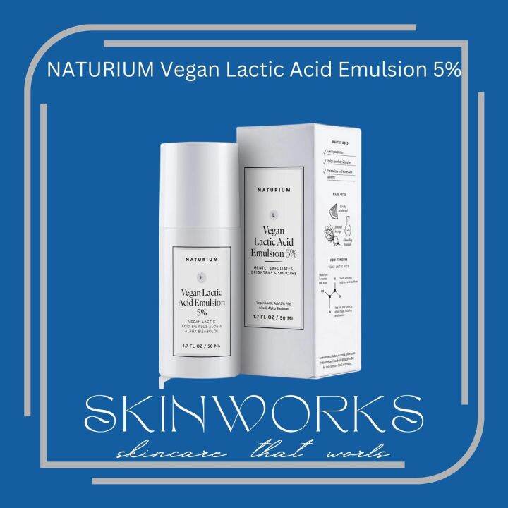 NATURIUM Vegan Lactic Acid Emulsion (50ml) | Lazada PH
