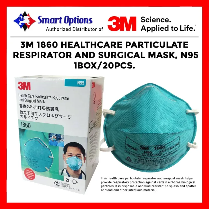 3M 1860 Health Care Particulate Respirator | Lazada PH