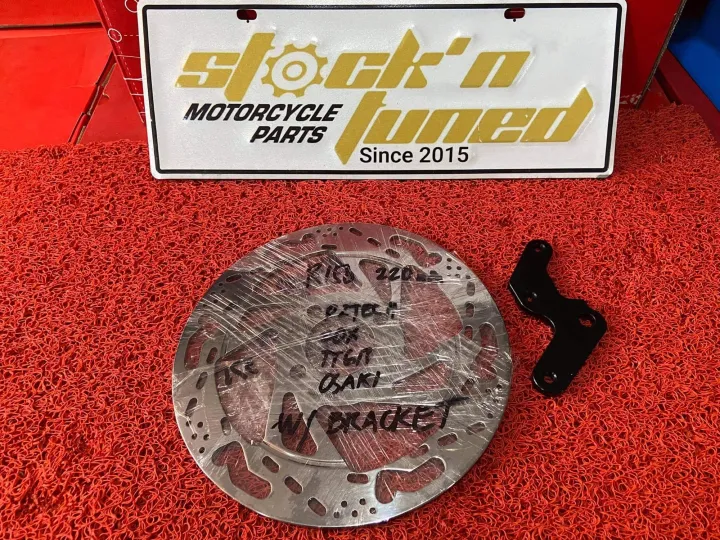 Raider 150 lighten chrome disc for rim set Sunstar with bracket (fit ...