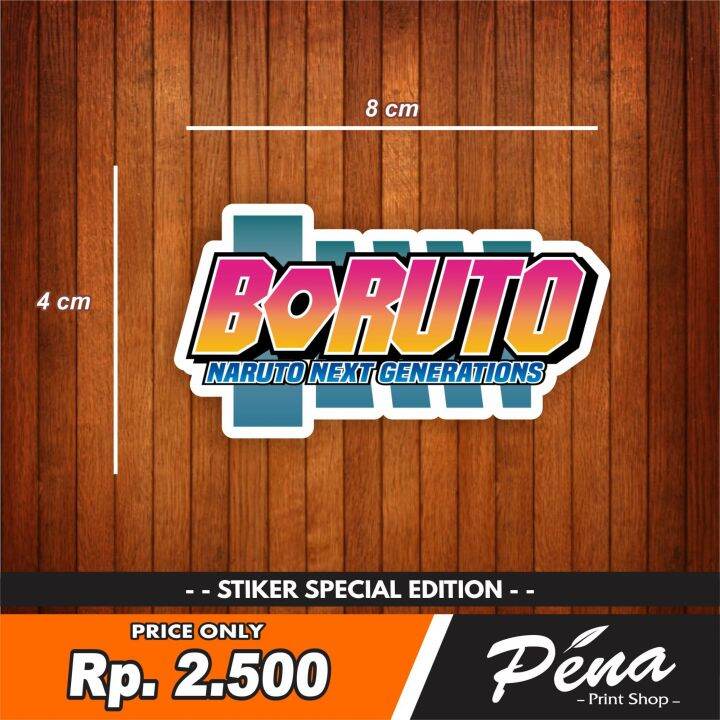 Sticker Stiker Boruto Naruto Next Generation | Lazada Indonesia