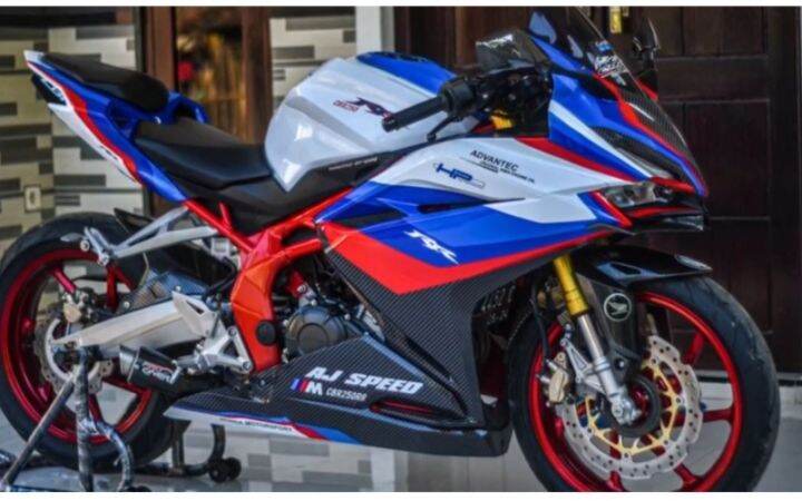 Decal Stiker CBR 250 RR full body custom hrc putih sticker cbr full body premium | Lazada Indonesia
