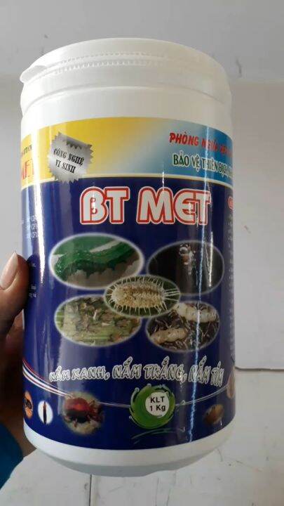 BTMET NẤM 3 MÀU 1Kg Ký Sinh Trừ Sâu Rầy Côn Trùng - Bột Hòa Tan | Lazada.vn