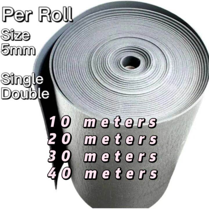 Insulation Foam 5mm | 10mm | single | double per Roll 10meters ...