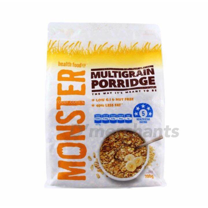 Monster Health Food Co Multigrain Porridge | 700g | Lazada