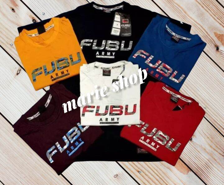 Men's T'shirt Overrun (FUBU) Assorted Design | Lazada PH