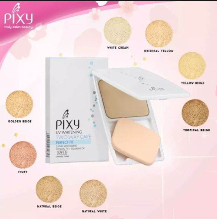 Daishaku*Pixy whitening two way cake | Lazada Indonesia