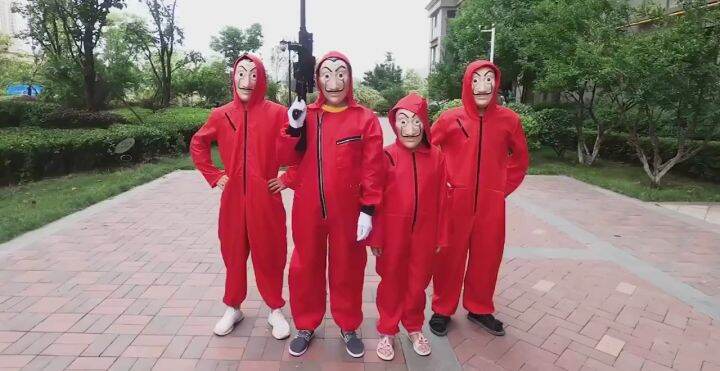 HNB Money Heist Korea character uniformCostume Salvador Dali The House ...