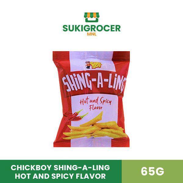 Chickboy Shing-A-Ling Hot And Spicy Flavor 65g | Lazada PH