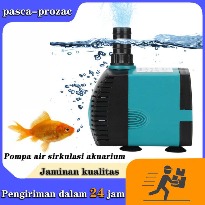 Pompa air kecil dasar akuarium / pompa submersible / pompa tangki ikan ...