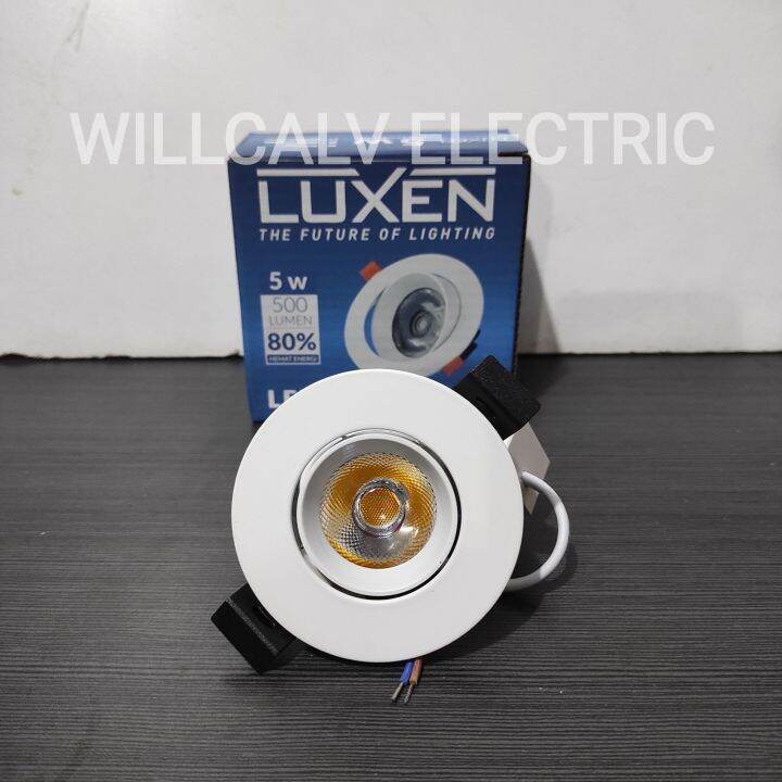 LUXEN LAMPU SPOT LIGHT DOWNLIGHT 5W 5 WATT / LUXEN LAMPU DOWNLIGHT SPOT ...