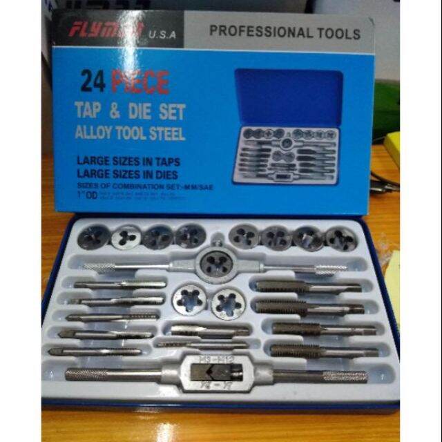 24-Pcs Tap And Die set Heavy Duty | Lazada PH