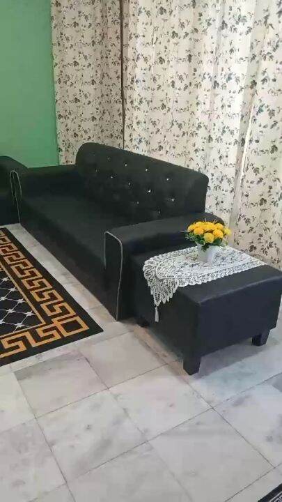 PVC Sofa Set 1 Seater 2 Seater 3 Seater 1+2+3 Seater Sofa Kulit | Lazada
