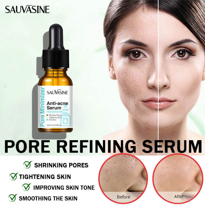 Pore Shrinking Serum 10X Whitening Anti-Acne Serum Pore Shrinking ...