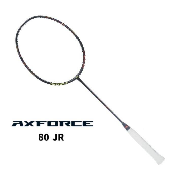 ไม้แบดมินตัน Li Ning AXFORCE 80JR (5U) สีดำทำจากคาร์บอนไฟเบอร์ชนิดของ ...