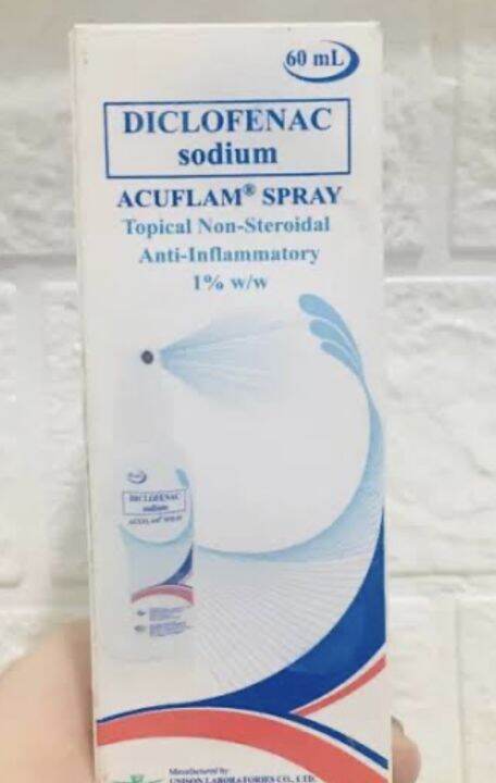 Acuflam spray Diclofenac Sodium | Lazada PH