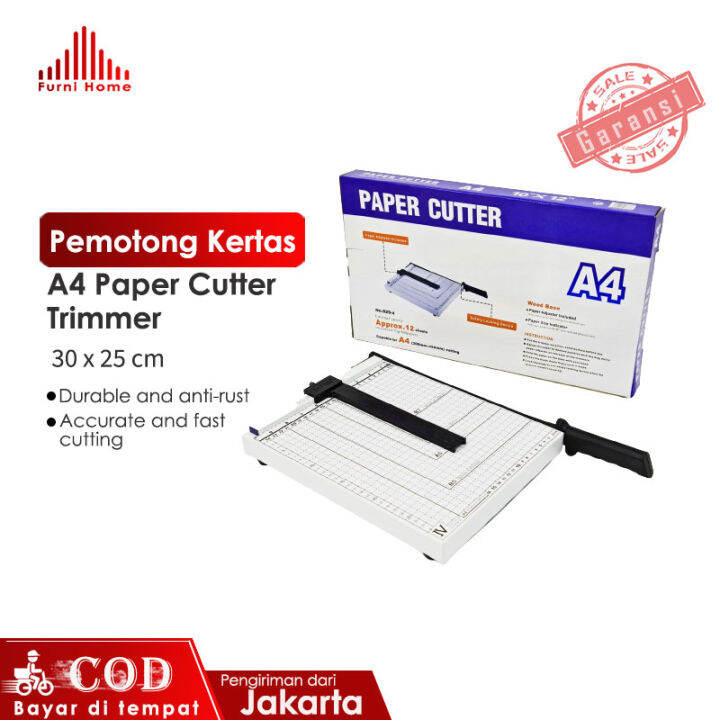 Alat Pemotong Kertas Paper Cutter Ukuran A4 Merk Origin Lazada Indonesia