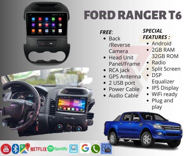 T3 FORD RANGER T7 2016-2020 Astra Android Head Unit | Lazada PH