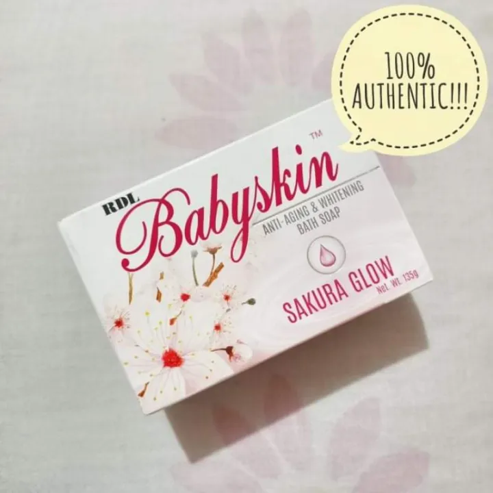 RDL Baby Skin Sakura Scent Anti-Aging Soap 135g | Lazada PH