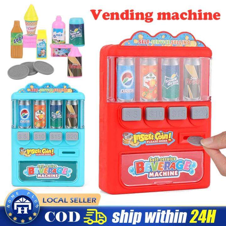 【Local Delivery】 Kids Toys Simulation Self-service Vending Machine with ...