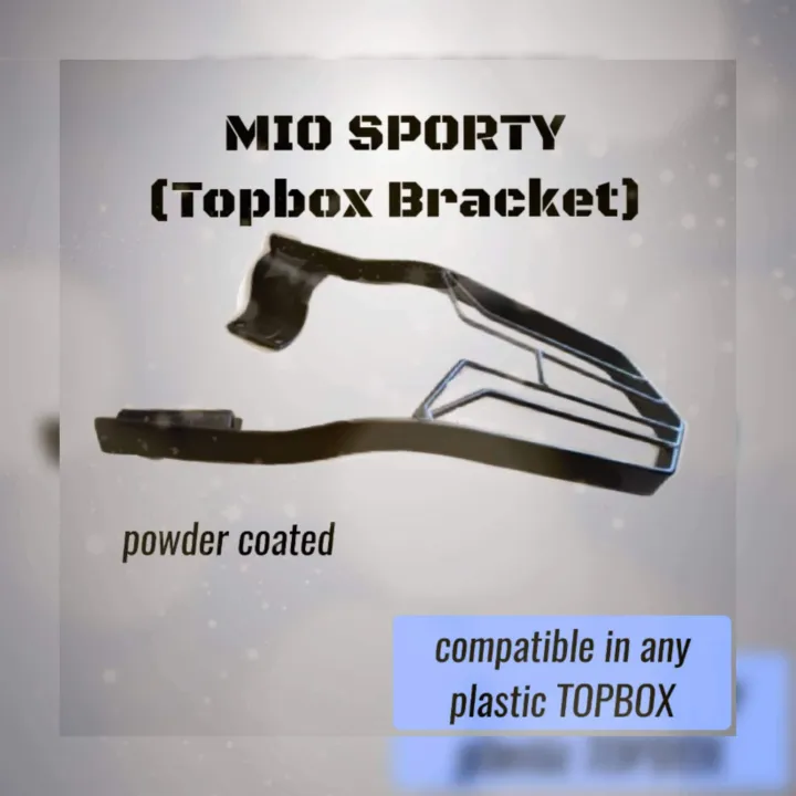 MIO SPORTY TOP BOX BRACKET POWDER COATED | Lazada PH