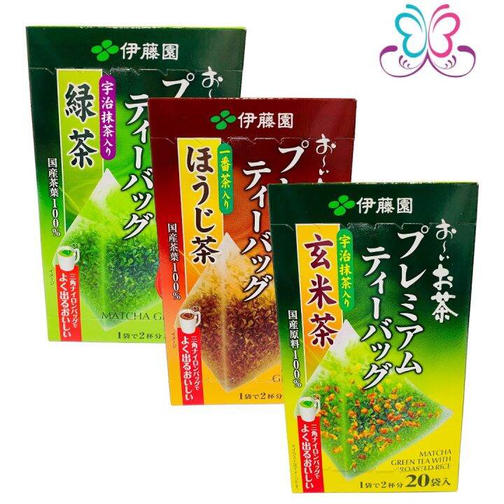 ITO EN Premium Matcha Green Tea and Roasted Rice GT TB 20 pack | Lazada PH