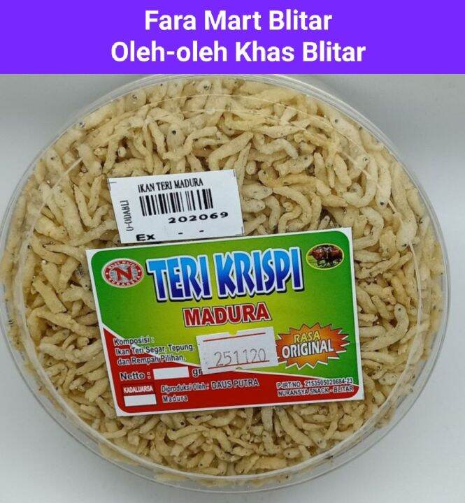 TERI CRISPY ORIGINAL KHAS MADURA 200gr | Lazada Indonesia