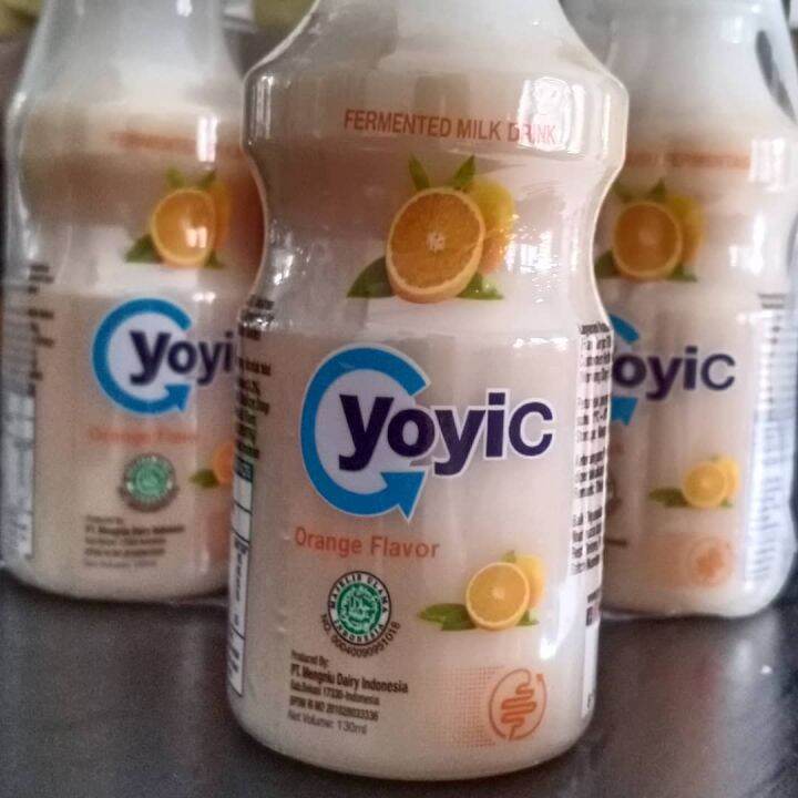 YOYIC/SUSU PERMENTASI RASA BUAH SEGAR kemasan 130 ml | Lazada Indonesia
