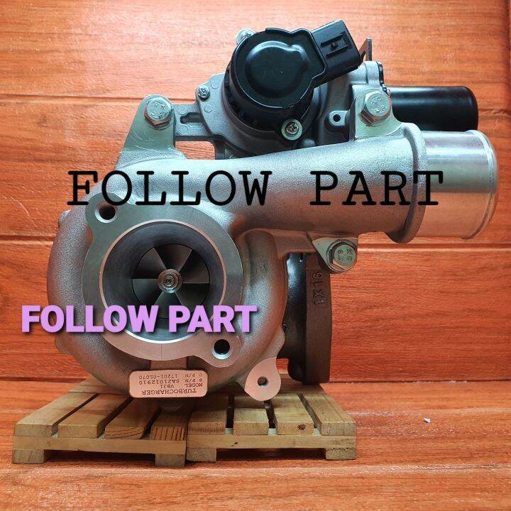 TURBO CHARGER TURBO CAS TOYOTA HILUX 2KD 2.5cc 17201-0L070 | Lazada ...