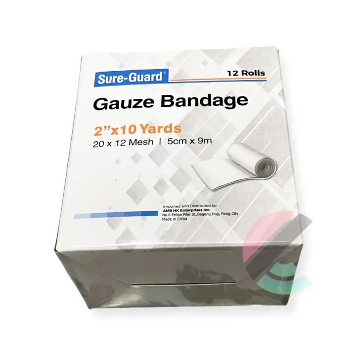 Sureguard Bandage 2x10 yards 12 pcs | Lazada PH