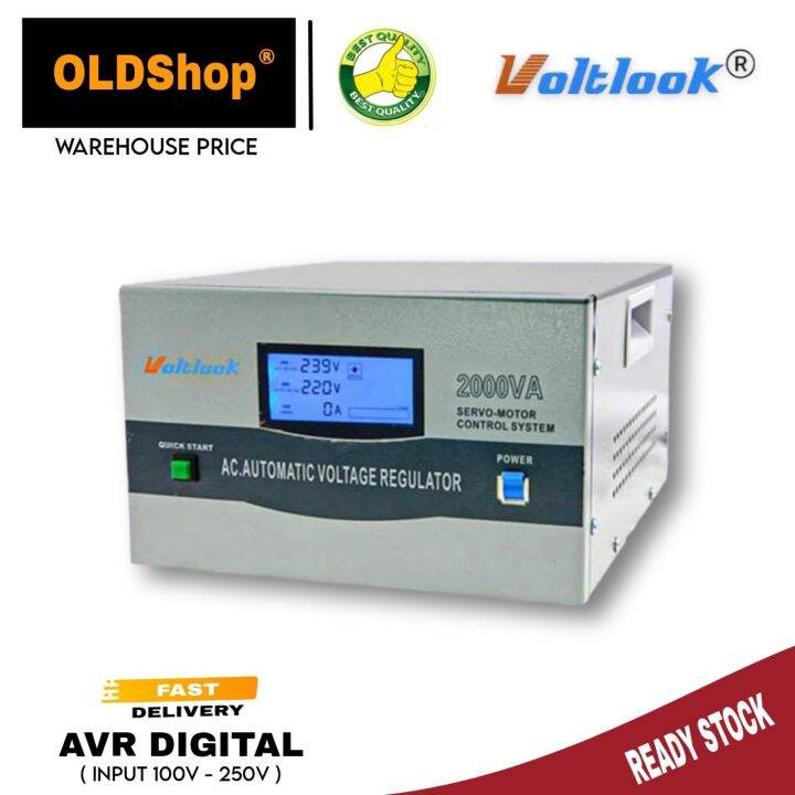 Digital Automatic Voltage Regular ( AVR ) 2000W-3000W with Time Delay ...