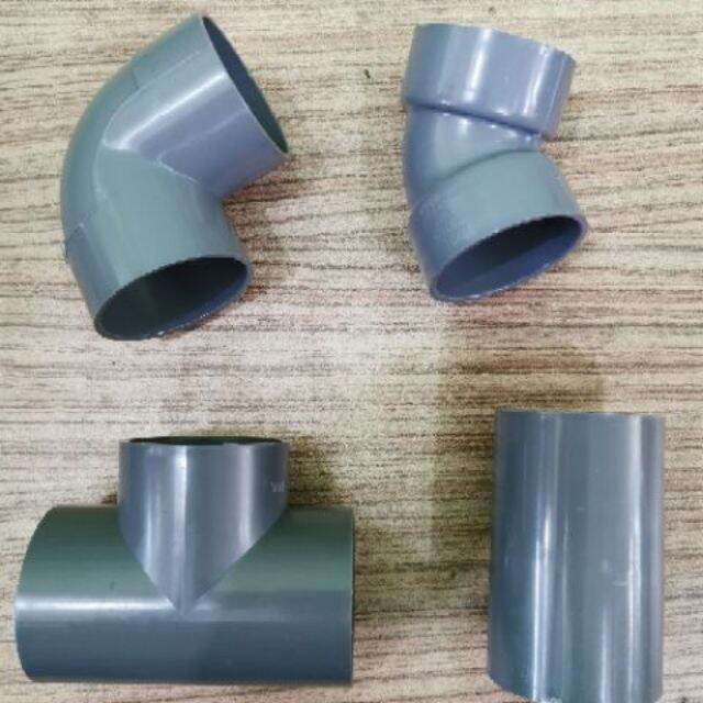 PVC Fittings SWV Elbow Tee Socket 1-1/2" (40mm) | Lazada