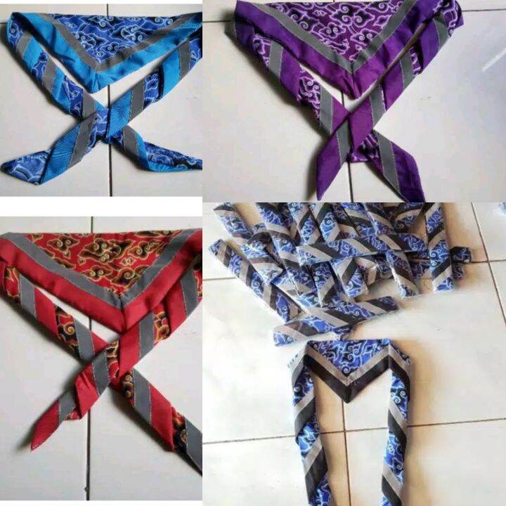 Scraf pramuka batik megamendung | Lazada Indonesia