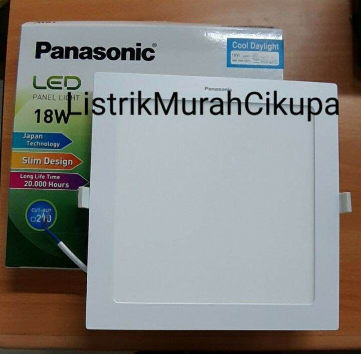 Panasonic Downlight LED 18W 18 Watt Inbow Putih Segi empat NNP746673031 ...