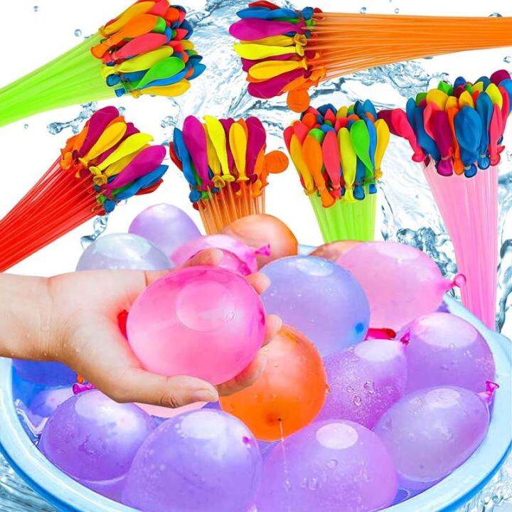 Filling Water Balloons Magic Balloons Bombs Outdoor Water War Game Kids ...