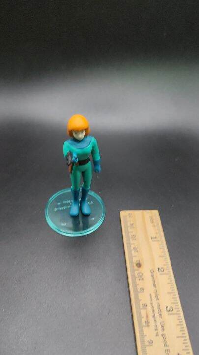 Yujin gashapon figure Future Boy Conan ทหารหญิง Monsley Kabaya Hayao ...