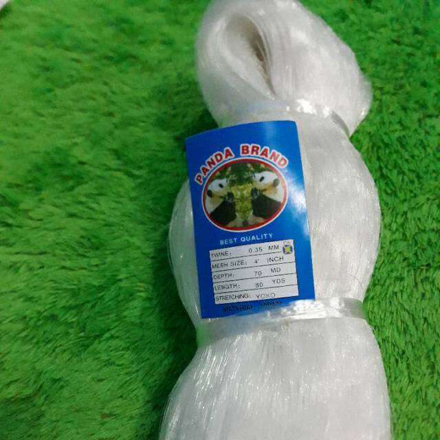 jaring ikan lubang 4 inchi 0.35 70md/80yds Yoko pukat jala ikan nelayan ...