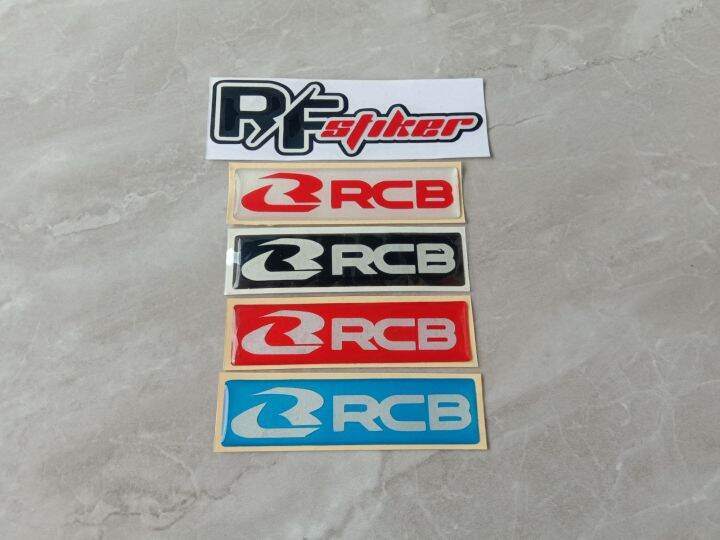 Emblem RCB timbul lentur 3D sticker emblem rcb racing boy | Lazada ...