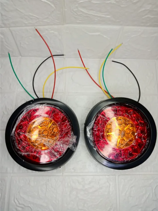 Stop Lamp LED Belakang 16 LED Bulat Merah Kuning | Lazada Indonesia