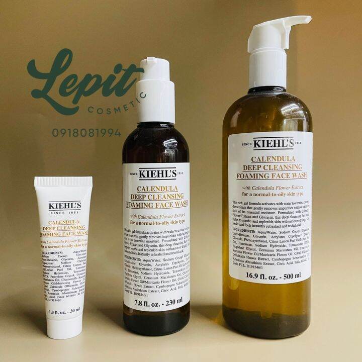 [Lepit Cosmetic] Sữa Rửa Mặt Kiehls Hoa Cúc 30ml và 230ml - Srm Kiehls ...