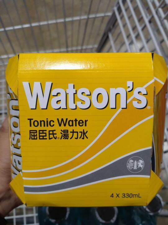 Watson's Tonic Water 4 pcs x 330ml | Lazada PH