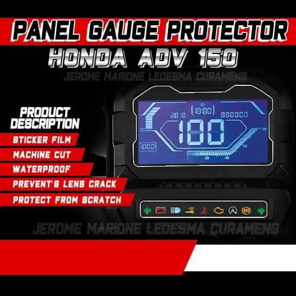 Honda Adv 150 panel gauge protector | Lazada PH