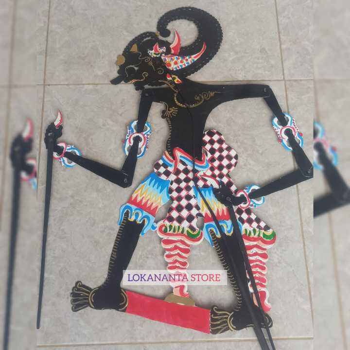 BIMO BIMA WERKUDARA TOKOH WAYANG KULIT WAYANG MAINAN | Lazada Indonesia